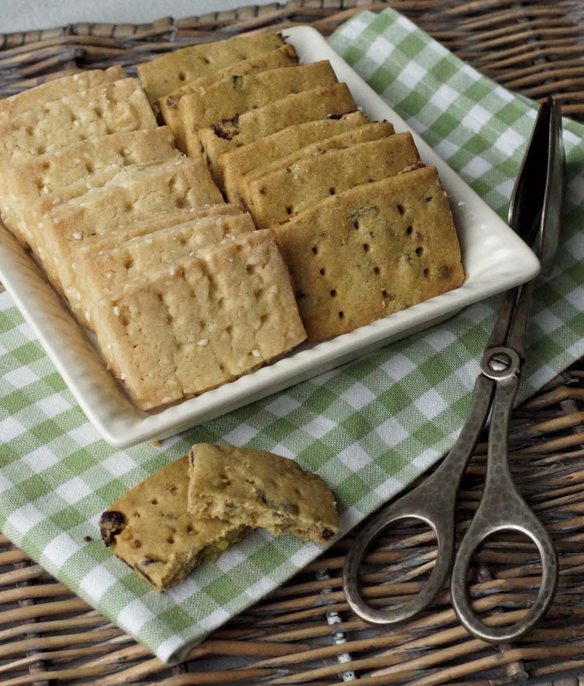 Gourmet Shortbread (Pistazie & Sesam) | USA kulinarisch